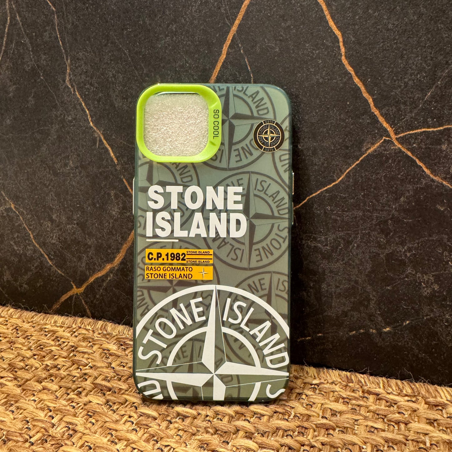 Stone Island Case Green – SkyCasez